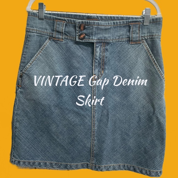 GAP | Skirts | Vintage Gap Denim Skirt | Poshmark